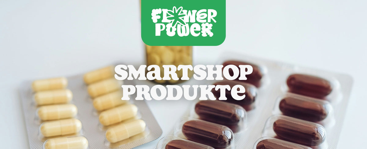 Smartshop Produkte: Kräuter, Edibles & Lifestyle-Tools | Flower Power